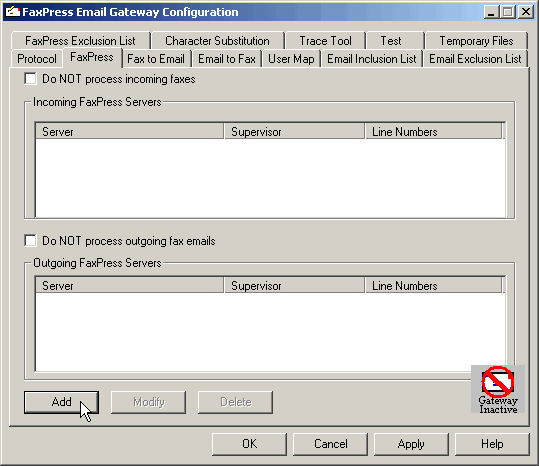 Configuring the Email Gateway for Generic SMTP